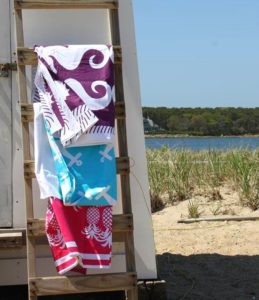 Cotton Beach Sheet Blankets from Beach Road Designs - Beach Bliss Living