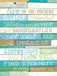 Life is Good at the Beach -Quote Art by Marla Rae - Beach Bliss Living