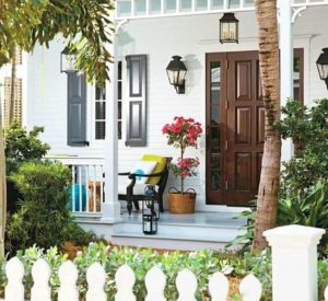 Sophisticated Sunset Key Florida Home Filled with Sunny Yellow, Lime ...