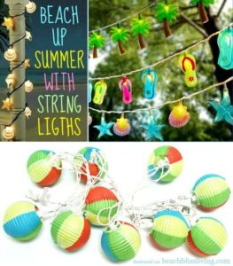 Beach up your Summer with String Lights - Beach Bliss Living