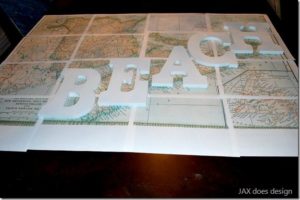 DIY Maritime Letters on the Cheap - Learn How! - Beach Bliss Living