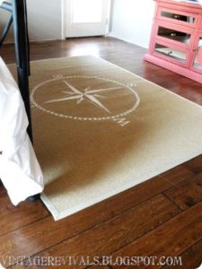 Give your floor some love with some nautical style Rugs - Beach Bliss ...