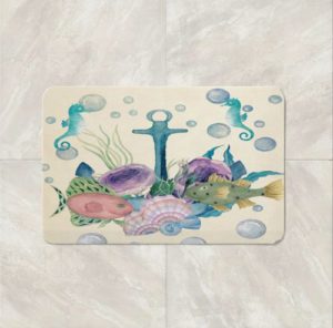 10 Nautical Bath Mats - Beach Bliss Living