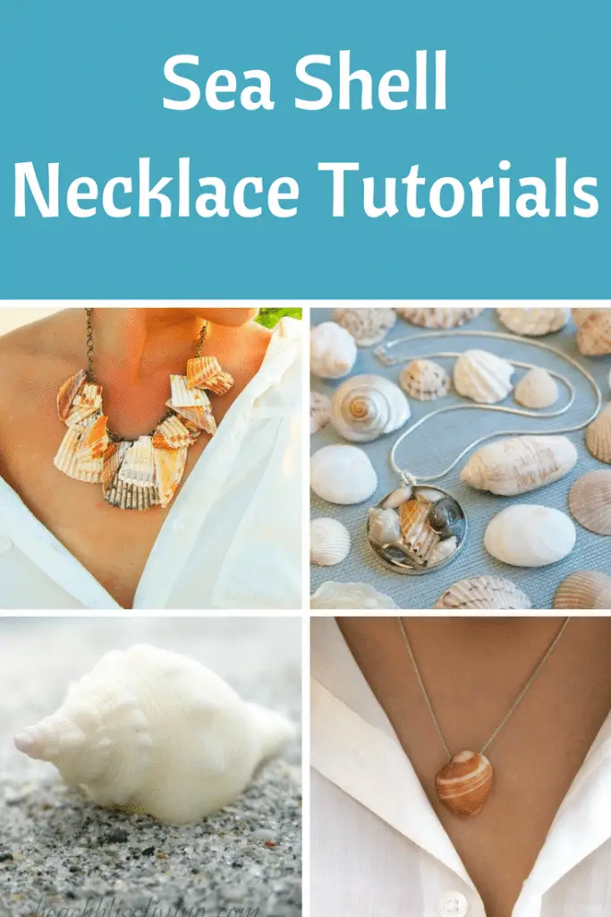 Sea Shell Necklace Tutorials - Beach Bliss Living